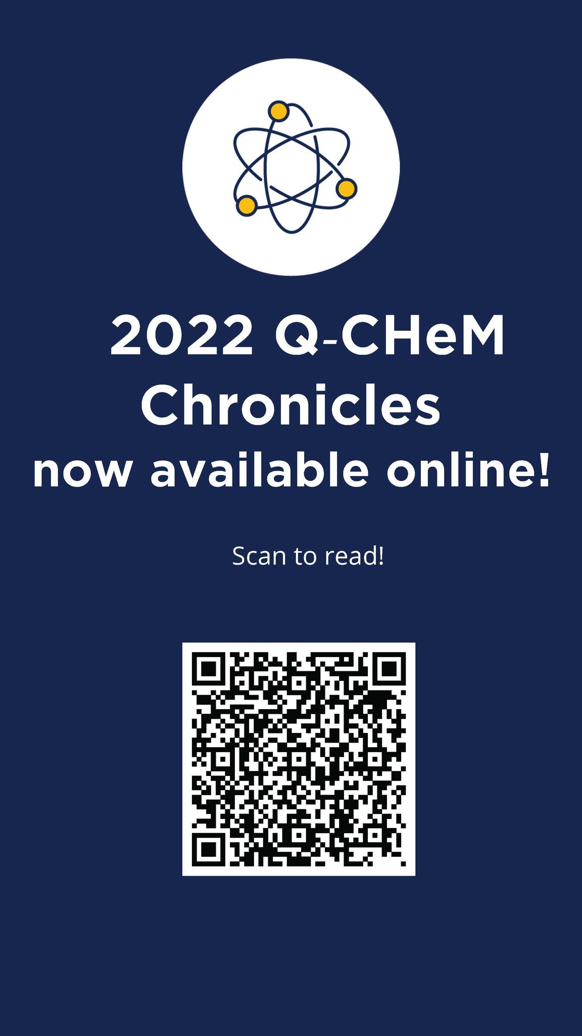 2022 Q‐CHeM Chronicles now available digitally! | Department of Chemistry